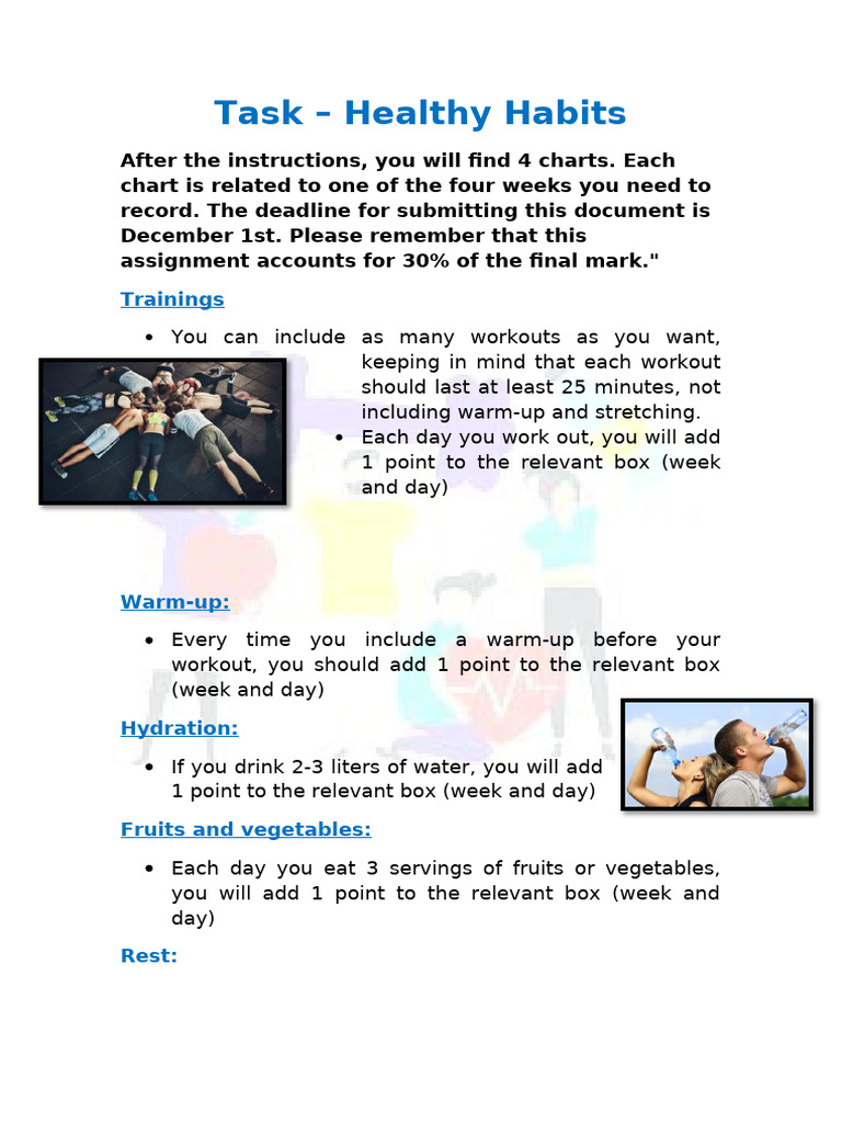 Healthy Habits English | PDF | Sleep | Psychology