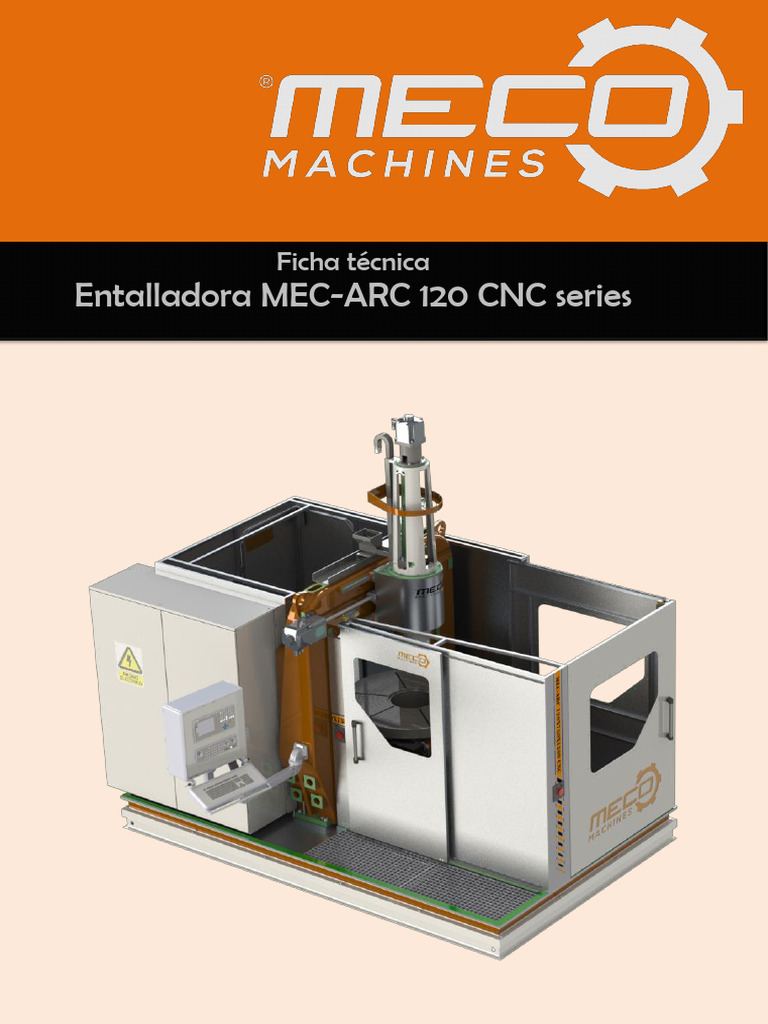 MECO Entalladora MEC ARC 120 CNC Enero 2023 | PDF | Control numerico ...