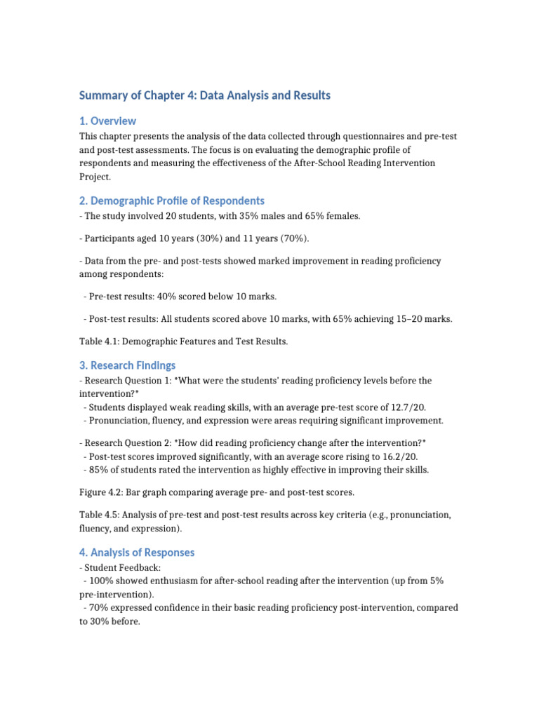 Chapter4 Summary | PDF