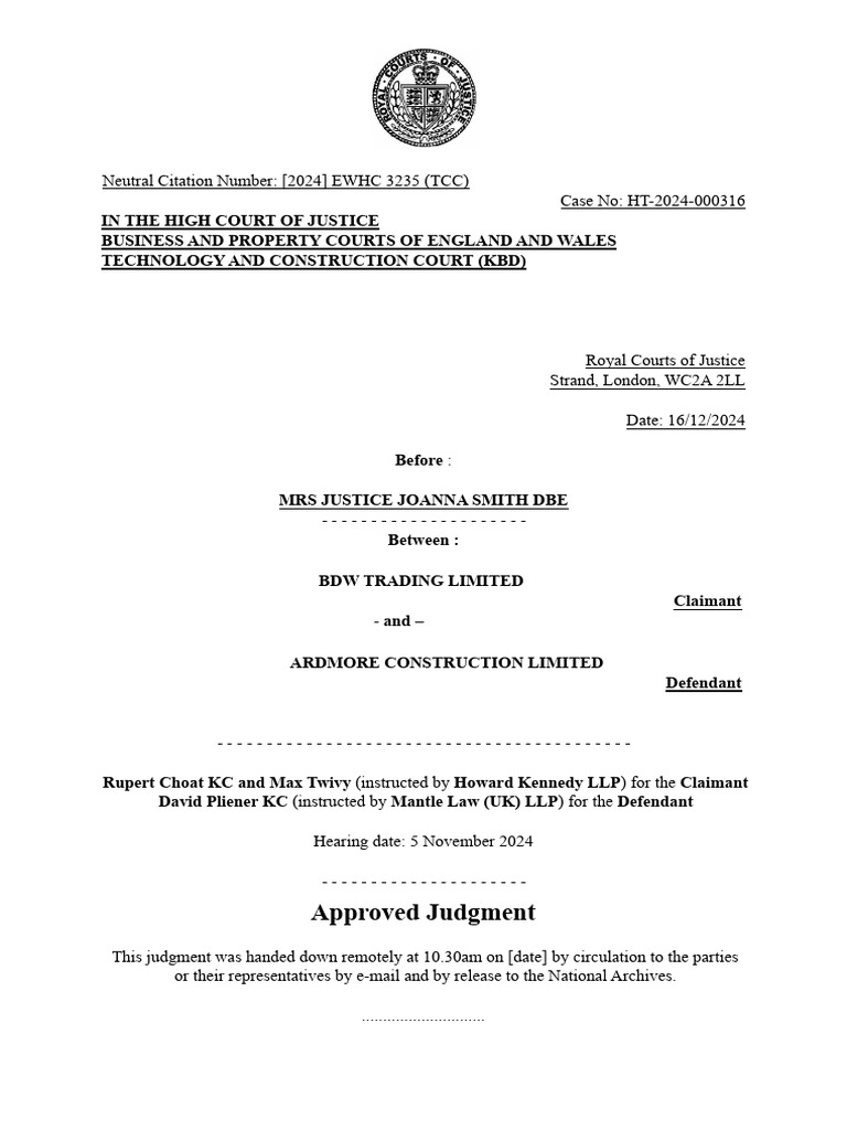 3235 | PDF | Arbitration | Adjudication