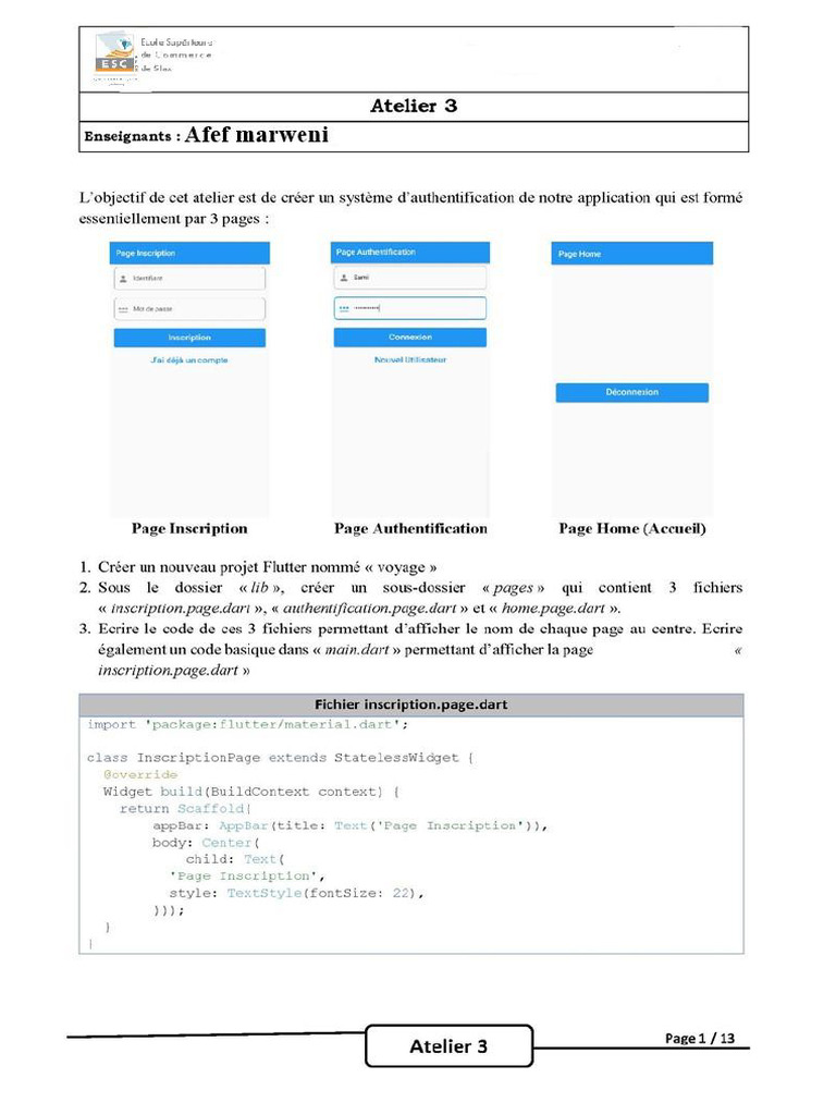 Tp3 Flutter | PDF