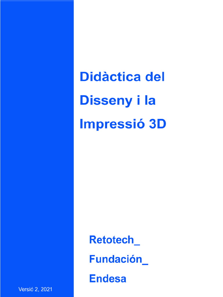 5955 Didactica Del Disseny I La Impressio 3D | PDF