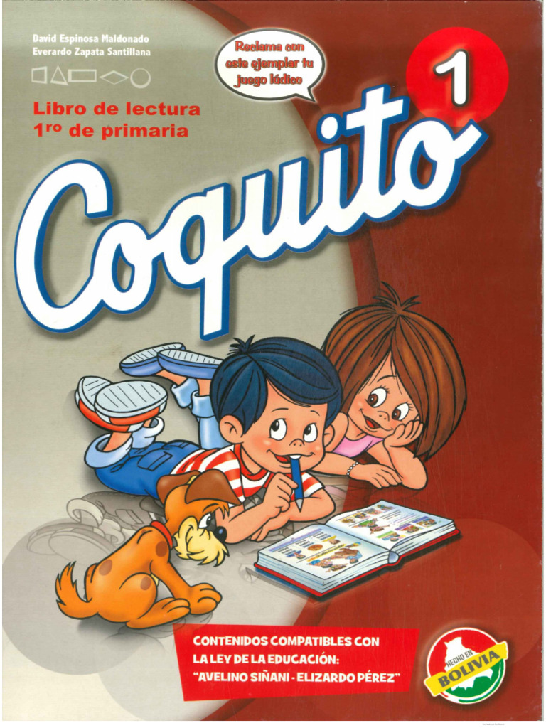 Coquito Libro de Lectura 1ro Primaria | PDF