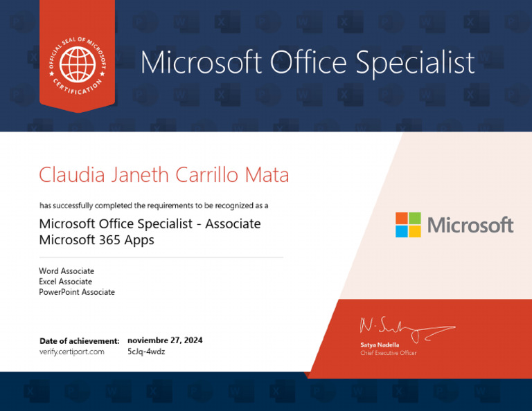 Microsoft Office Specialist Certification | PDF