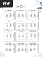 2026 Calendar | PDF