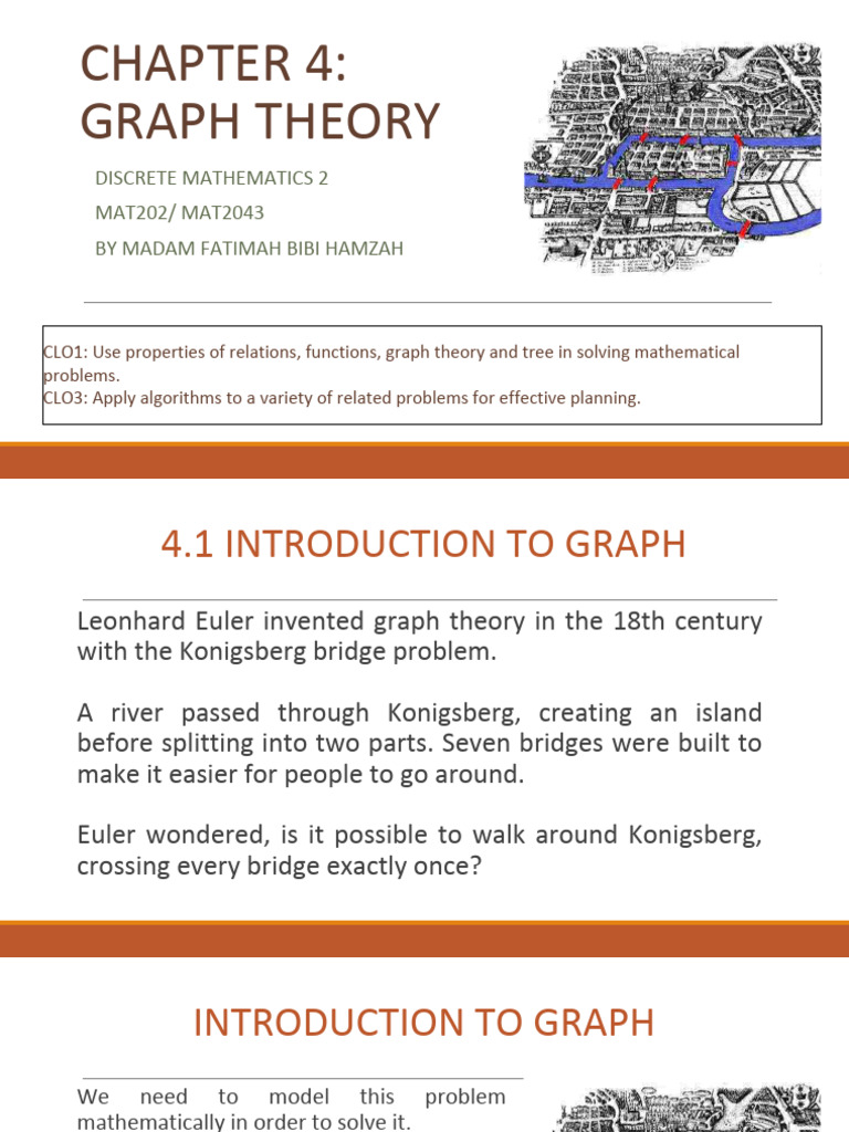 chapter 4 math | PDF | Vertex (Graph Theory) | Graph Theory