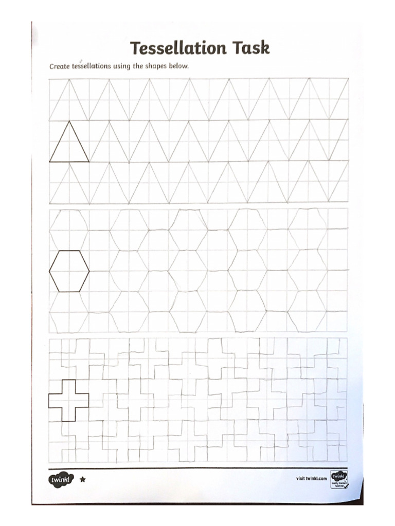 Tessellation Task | PDF