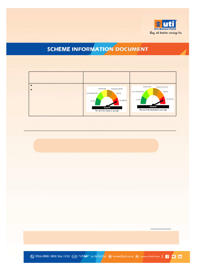 Uti Quant Fund Sid | PDF | Mutual Funds | Cheque