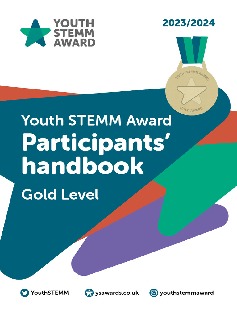 Youth STEMM Award Gold Handbook | PDF | Science, Technology ...