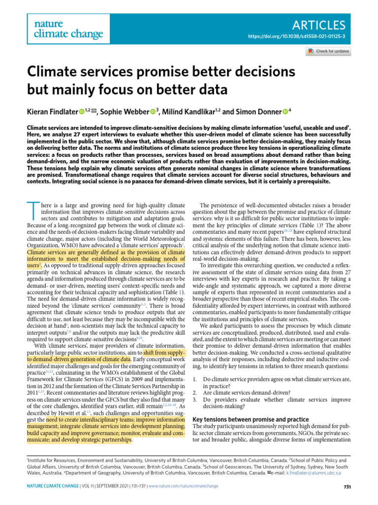 Findlater et al. 2021 | PDF | Evaluation | Information