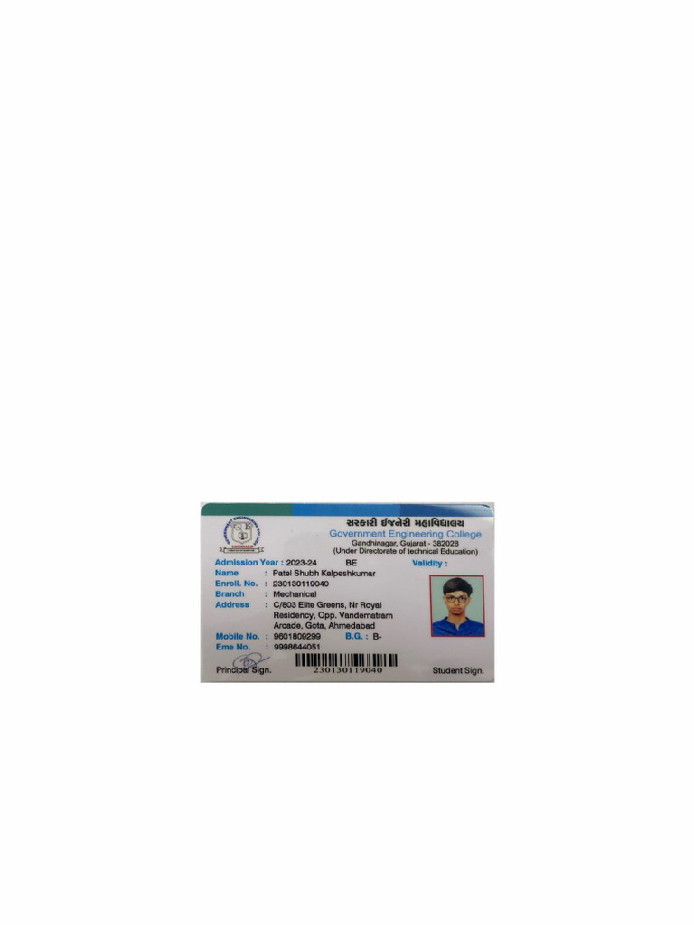 Id Card | PDF