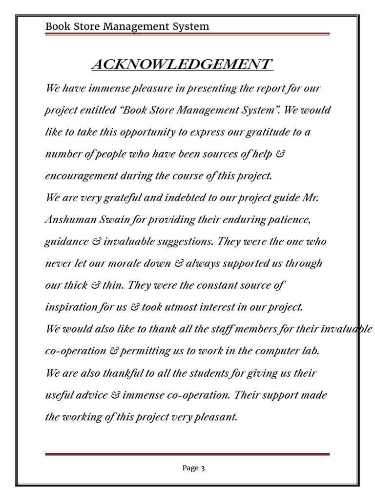 Book Store Management System 3 | PDF