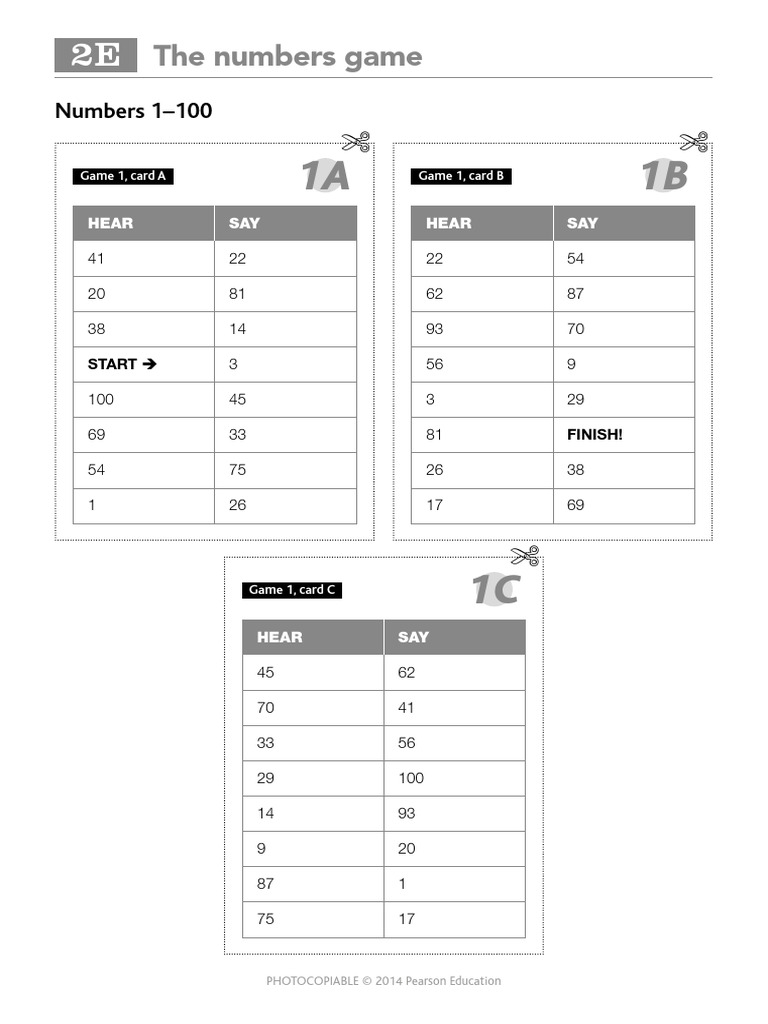 2E_The_numbers_game | PDF