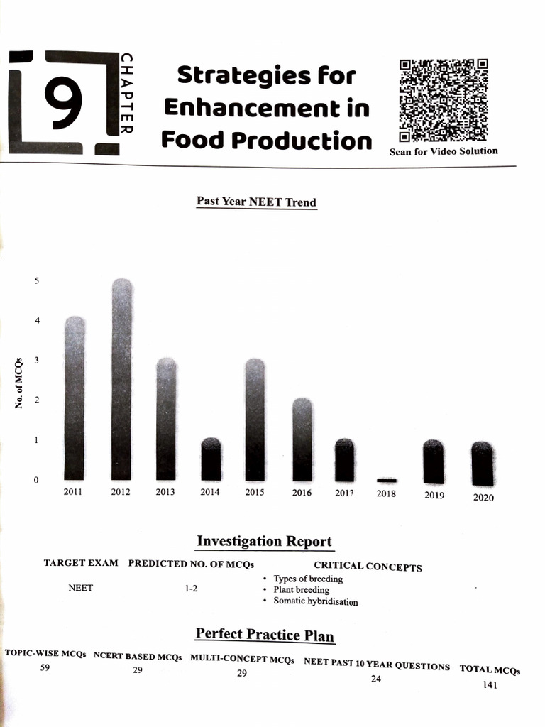Strategies For Enhancement in Food Production | PDF