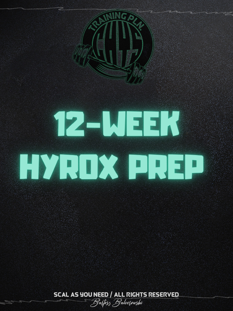 12-Week Hyrox Prep Week 1 | PDF