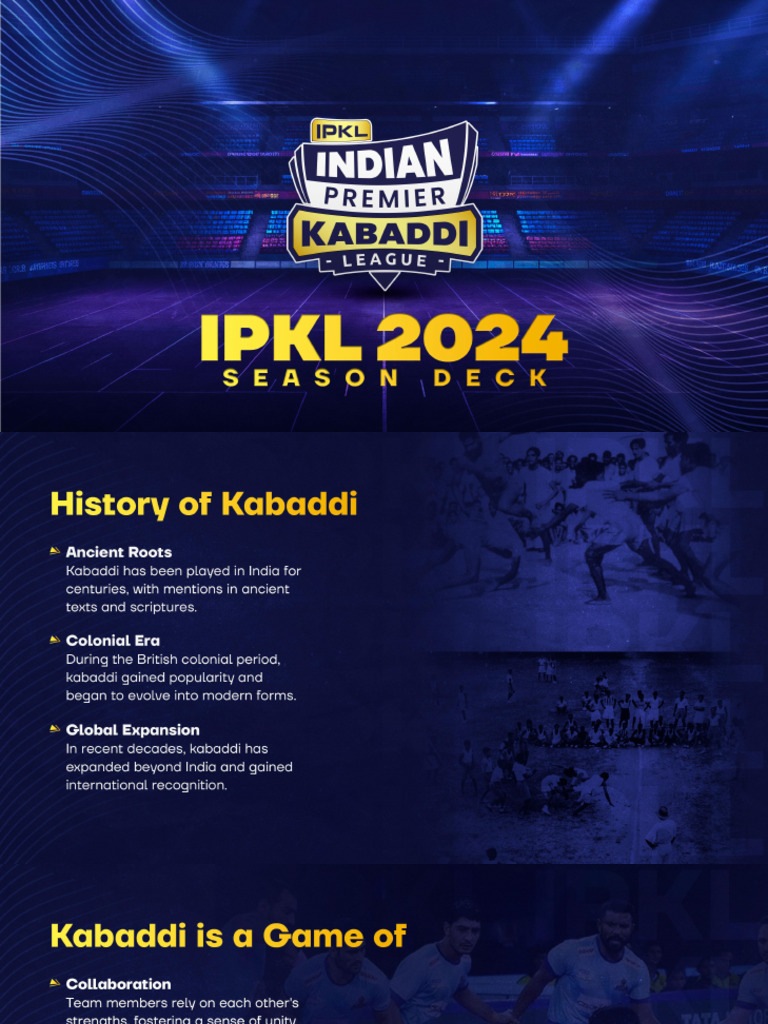 IPKL 2024 Season Deck | PDF