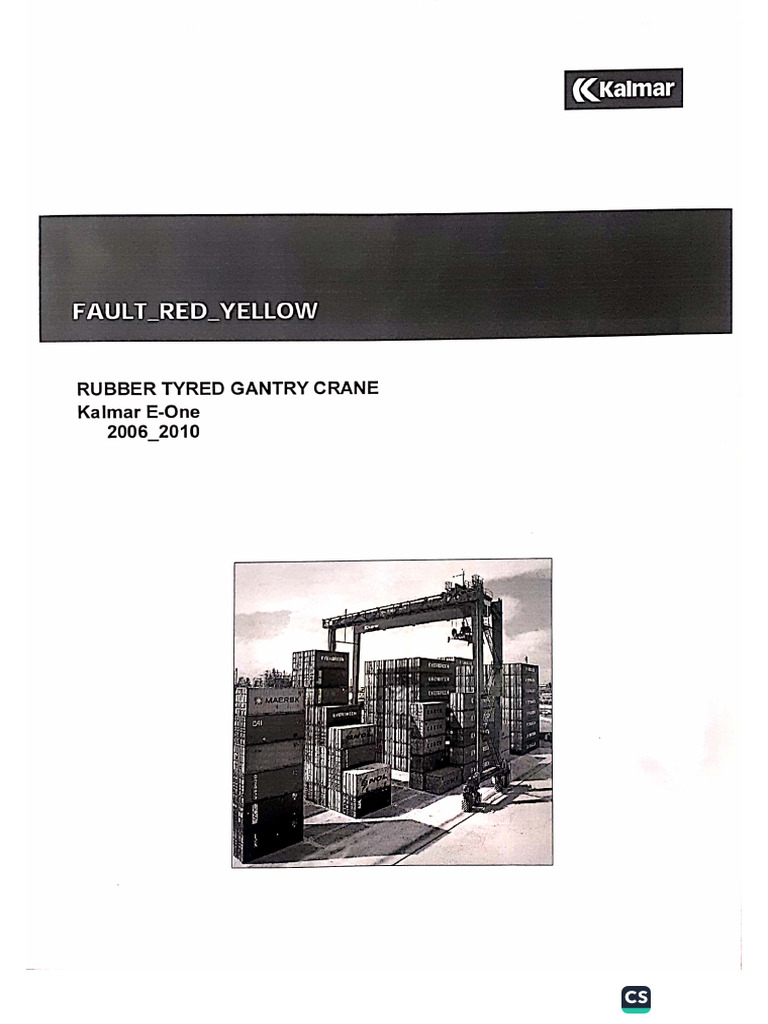 Fault code RTG 2010 | PDF