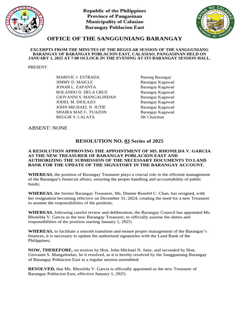 landbank resolution | PDF | Government