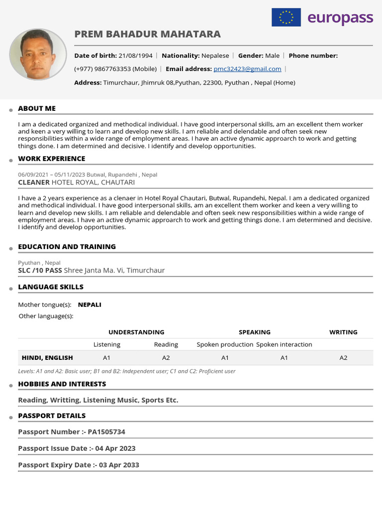 Prem Bahadur Mahatara | PDF