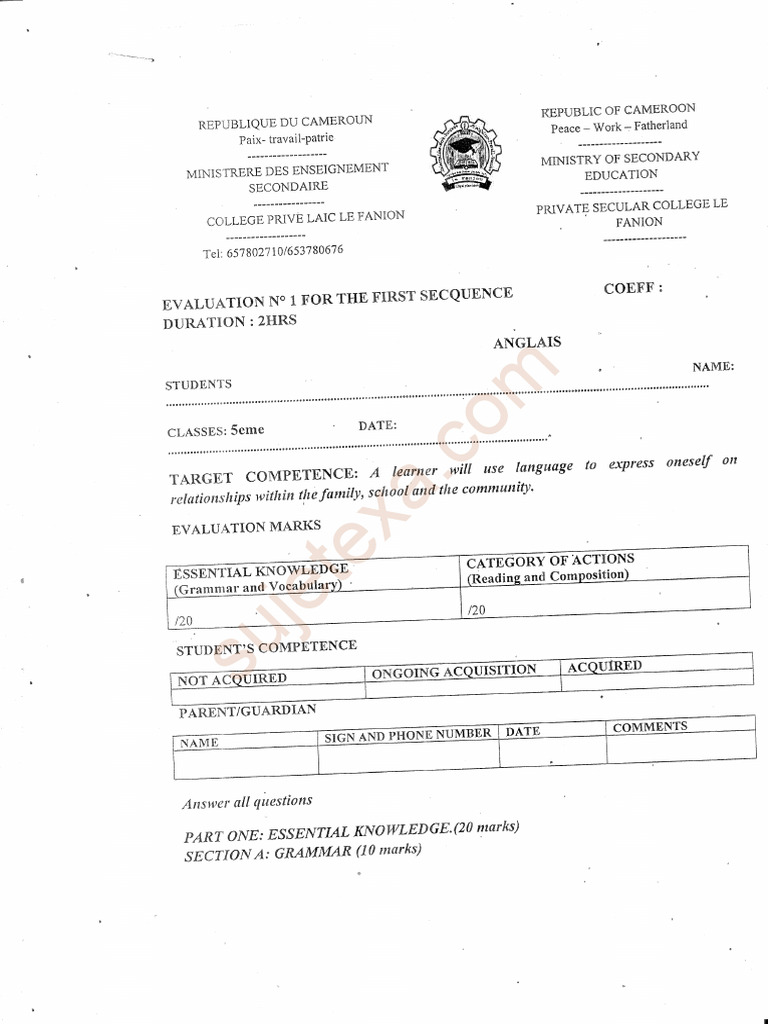 coll_fanion_5e_anglais_seq1_2021-2022 | PDF