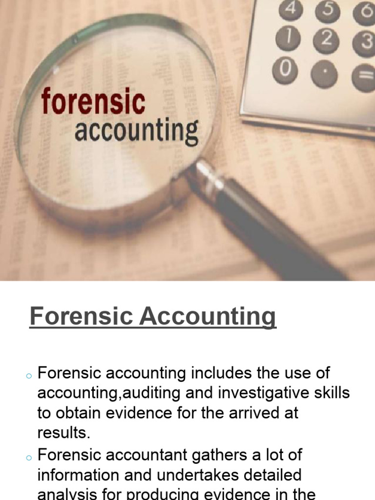 Forensic Accounting | PDF