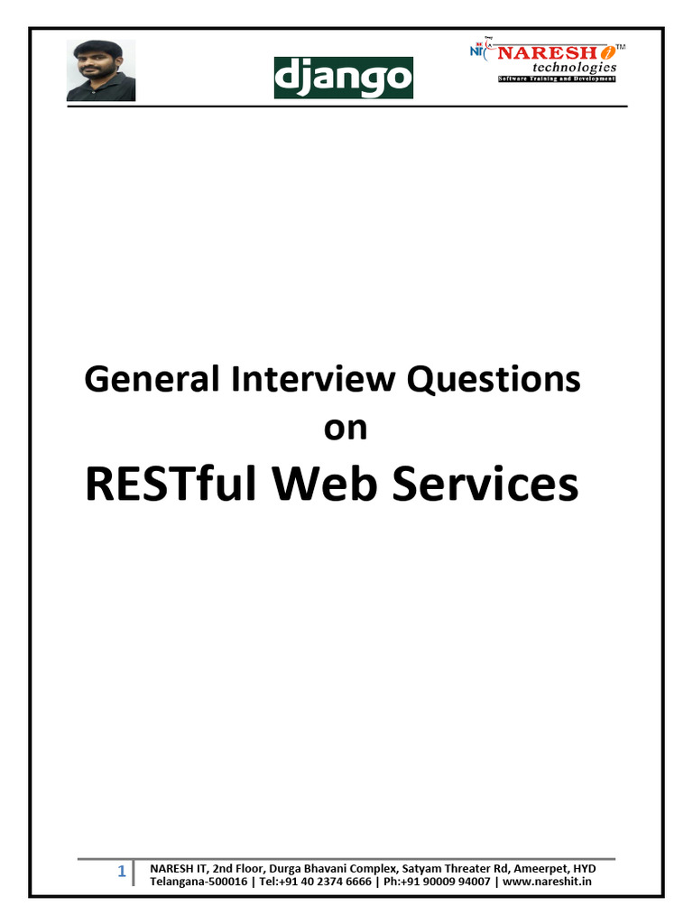 Rest API Interview Faq's | PDF | Web Service | Class (Computer Programming)