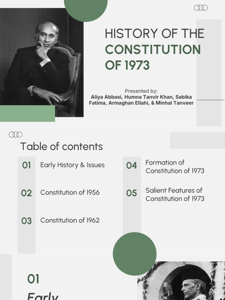 1973 constitution | PDF | Political Charters | Government