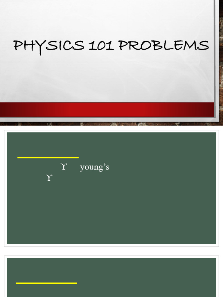 Problems | PDF