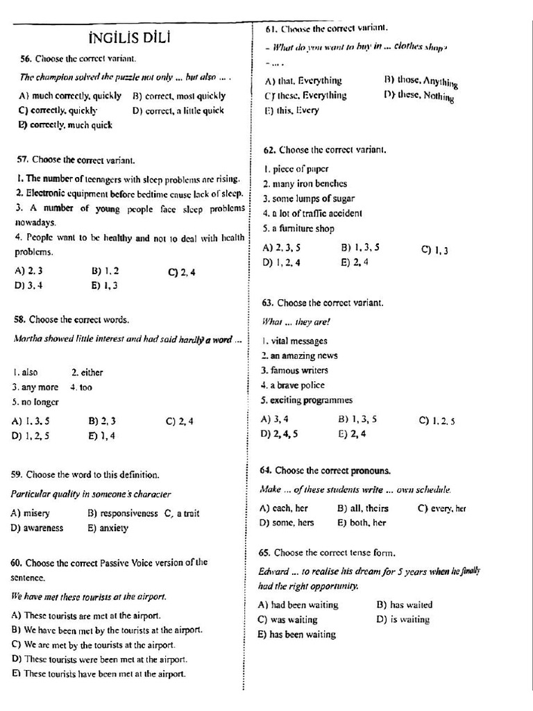 OTK 11-Ci Sinif - 30.12.2024 | PDF