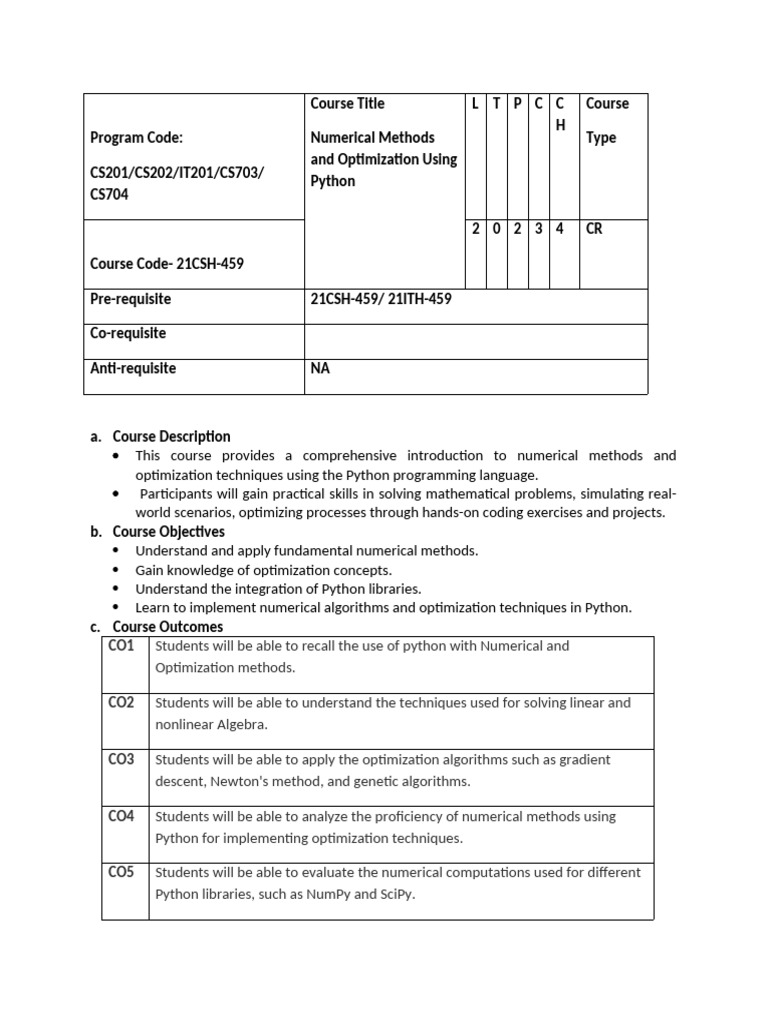 report 5 | PDF | Mathematical Optimization | Numerical Analysis