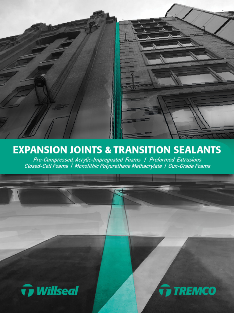 Expansion Joints Brochure | PDF | Precast Concrete | Concrete