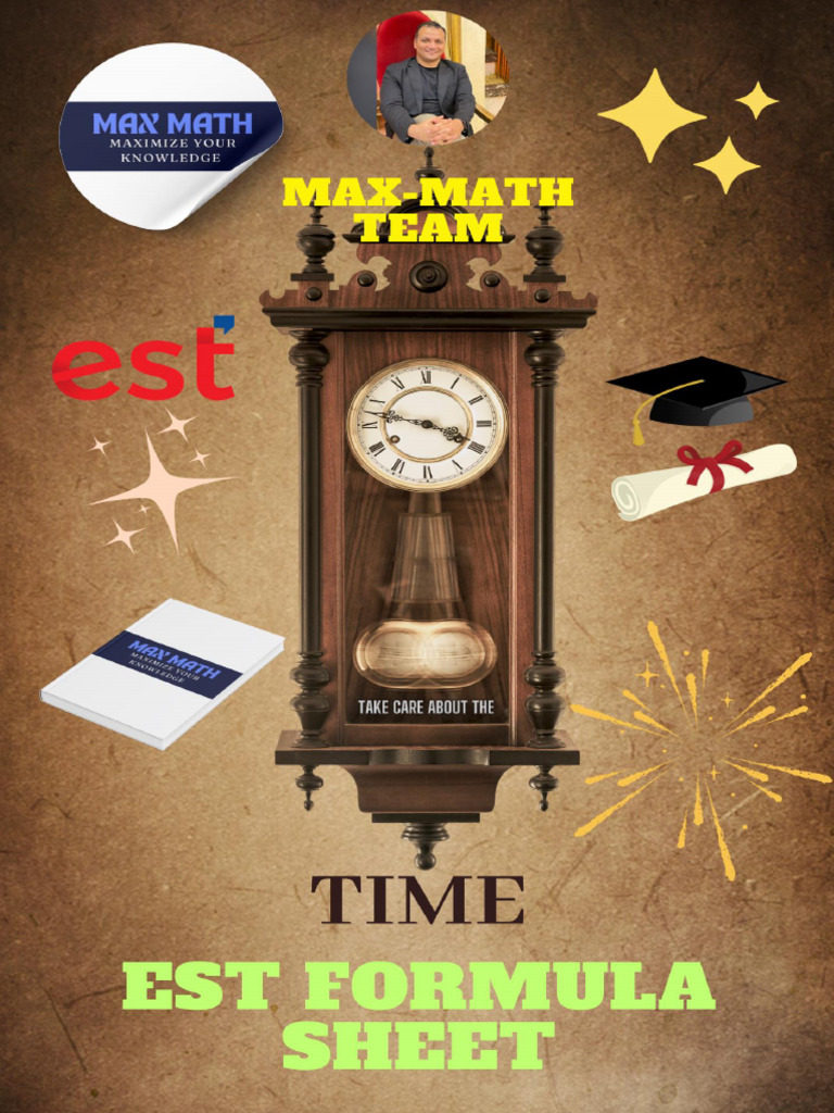 Formulaire Mathématique EST-ACT 2025 | PDF