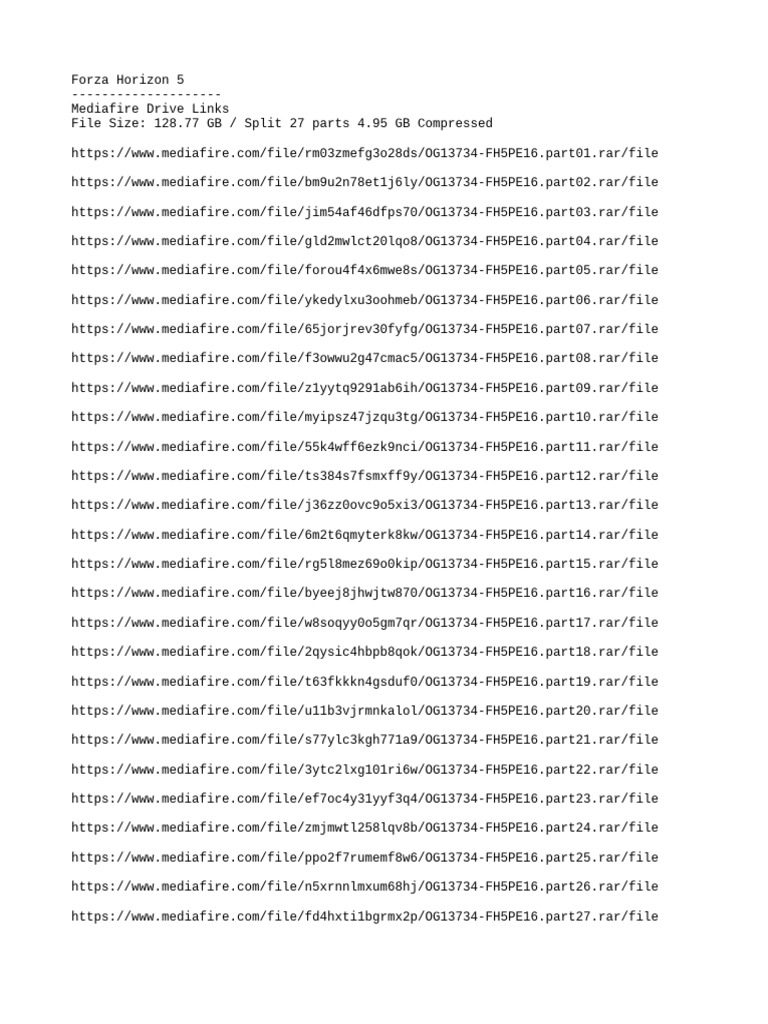 Froza Horizon 5 | PDF