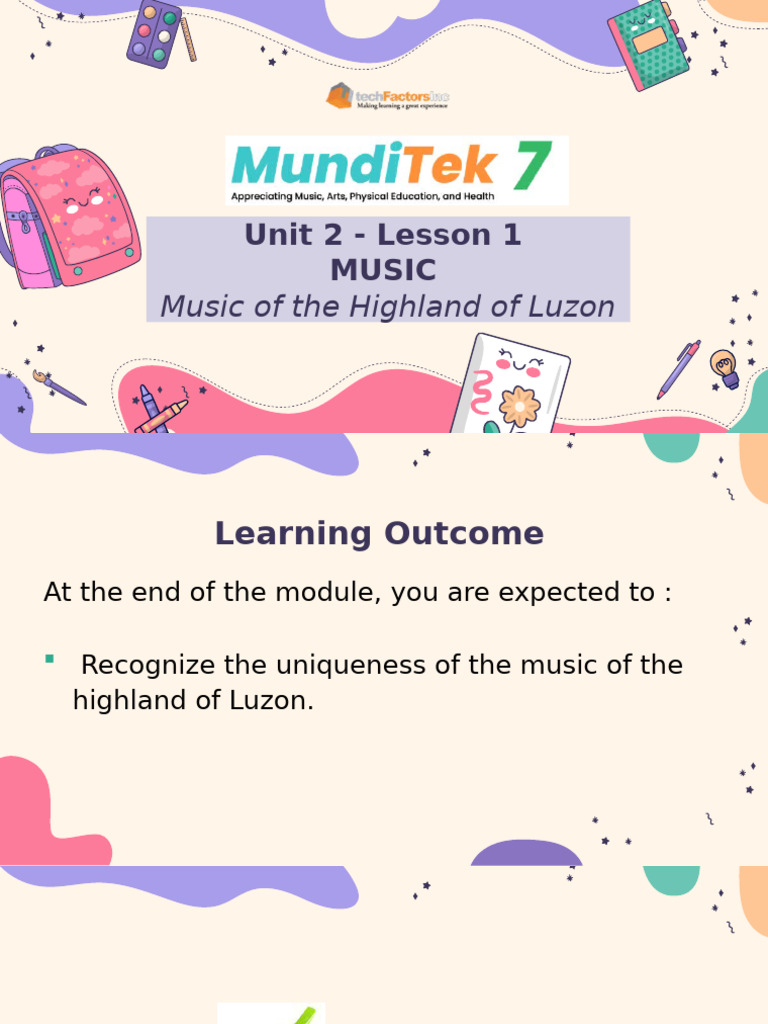 MundiTek - 7 - Unit - 2 - Lesson - 1 | PDF | Weaving | Gymnastics