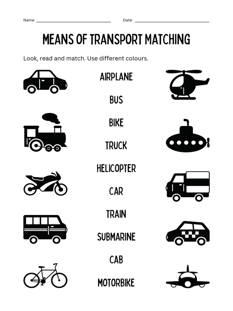 Means of Transport Matching | PDF