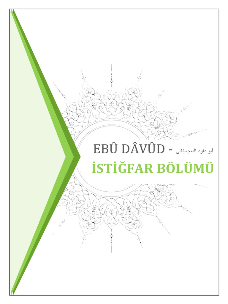 Ebu Davud - İstiğfar | PDF