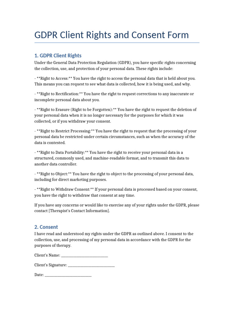 GDPR_Client_Rights_Consent_Form | PDF