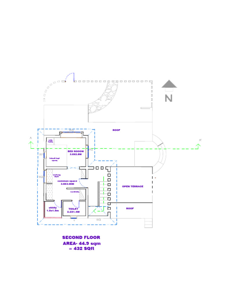 Second Floor Layout Plan Overview | PDF