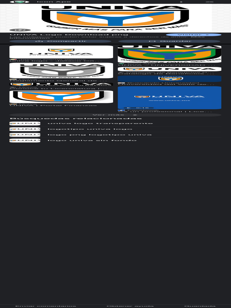 Descarga Logo UNIVA PNG Transparente | PDF
