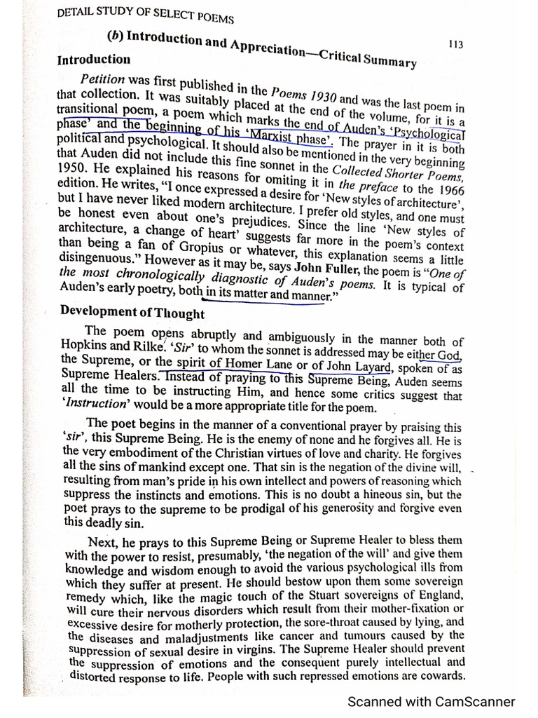 WH Auden Poems | PDF