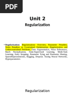 Unit - 4 REGULARIZATION FOR DEEP LEARNING | PDF | Algorithms | Machine ...
