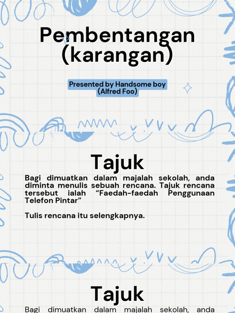 BM Pembentangan | PDF