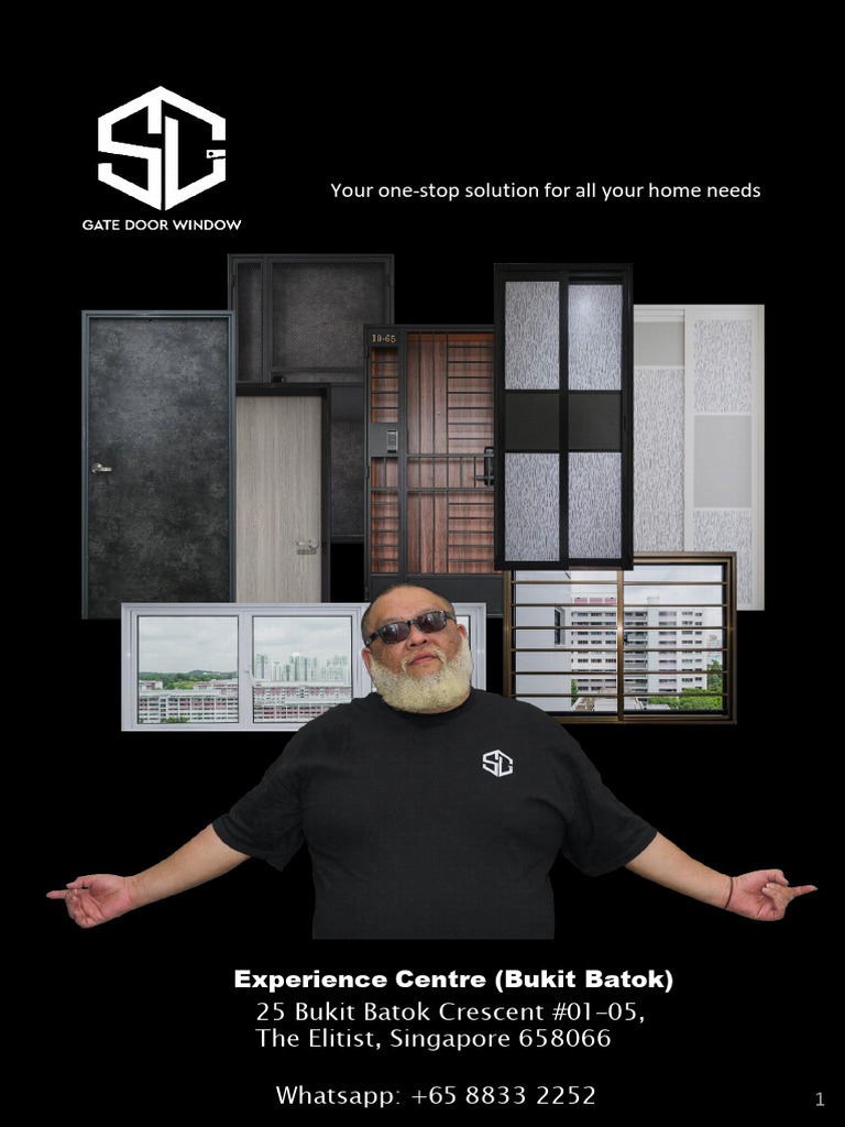 Sg Gate Door Window Catalogue 2024 | PDF | Window | Door