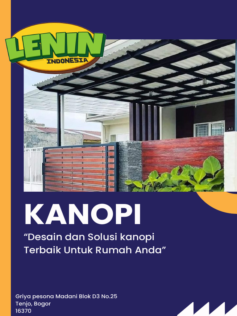 Catalog Kanopi Lenin - Ind | PDF