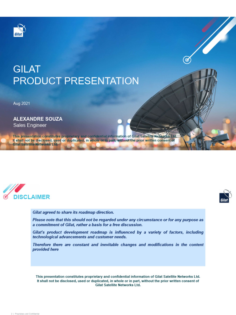 Gilat Product Review | PDF | I Pv6 | Quality Of Service