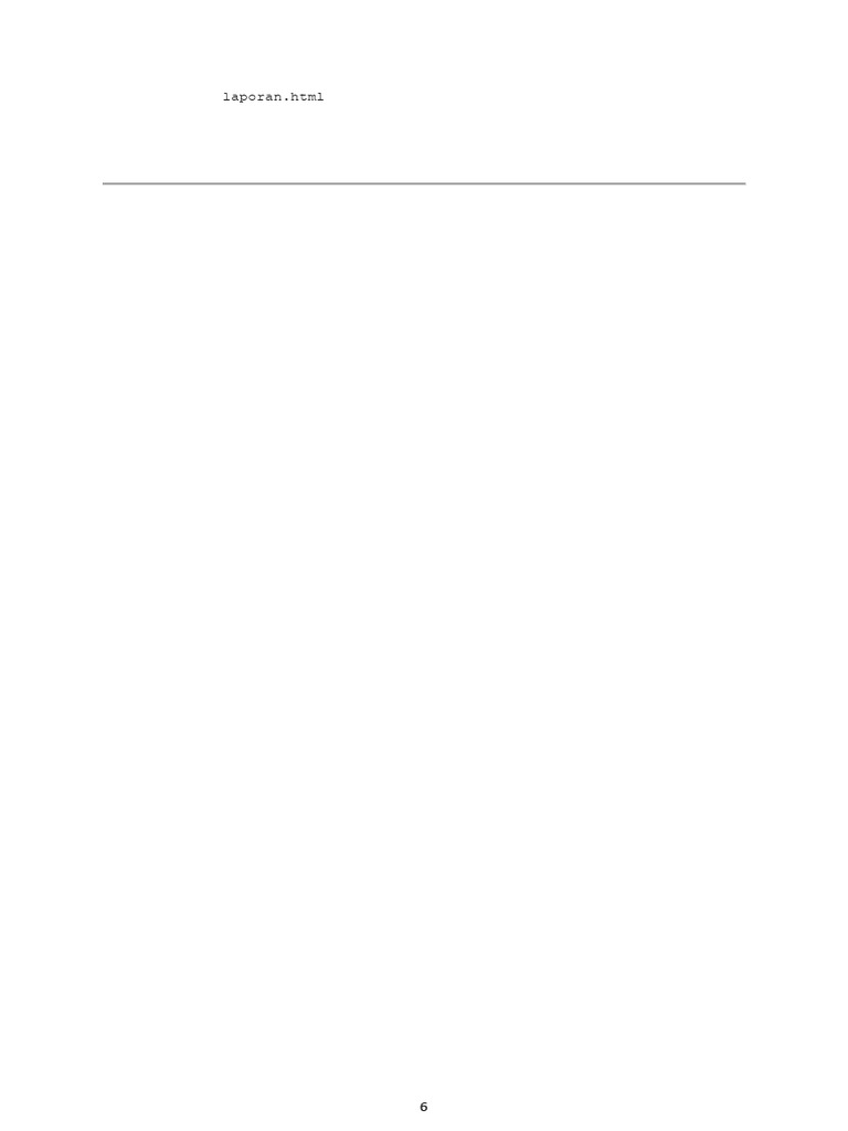 Membuat Laporan Keuangan Menggunakan HTML Dan CSS Hal 6 | PDF