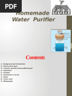 Water Purification Project Final | PDF | Filtration | Water Purification