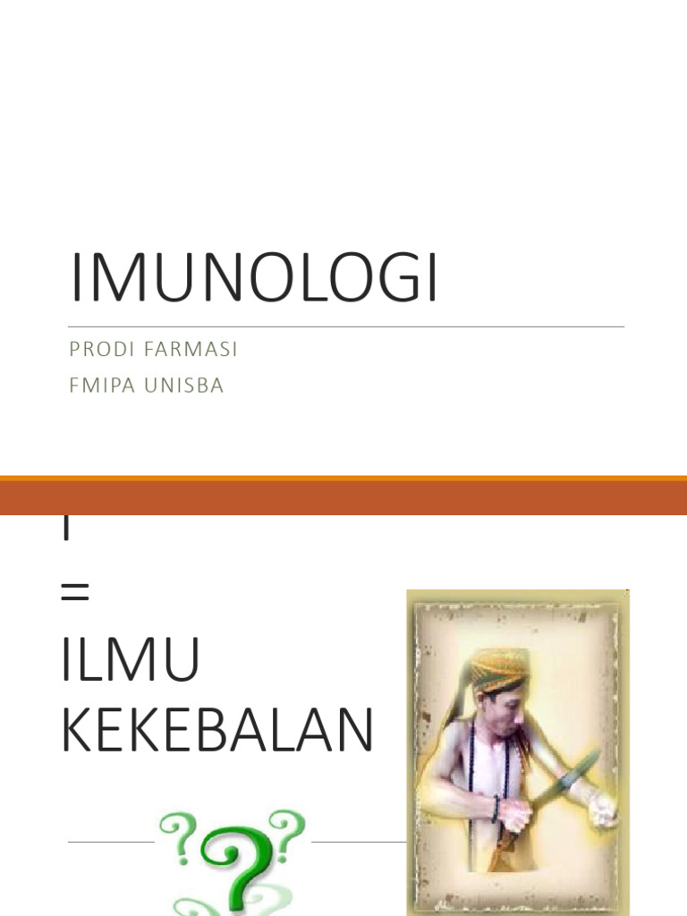 Imunologi 1-7 | PDF