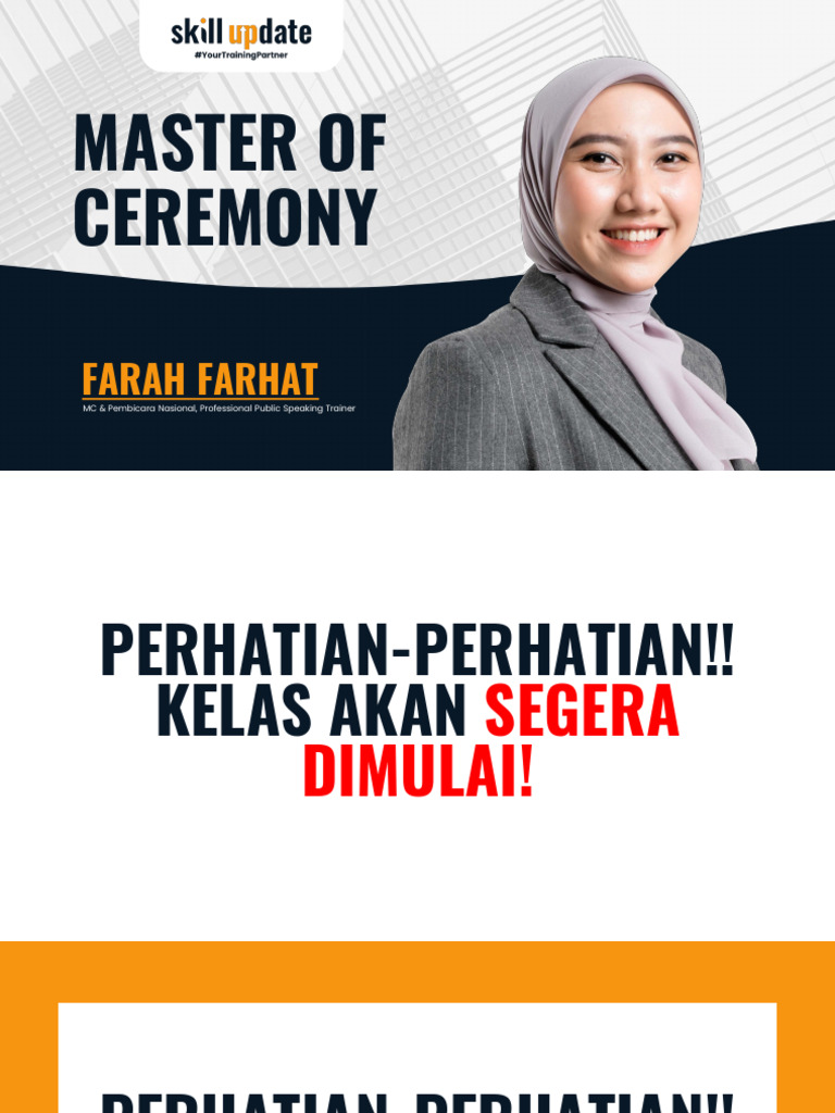 22 Oktober 2024 (Master Ofceremony) | PDF