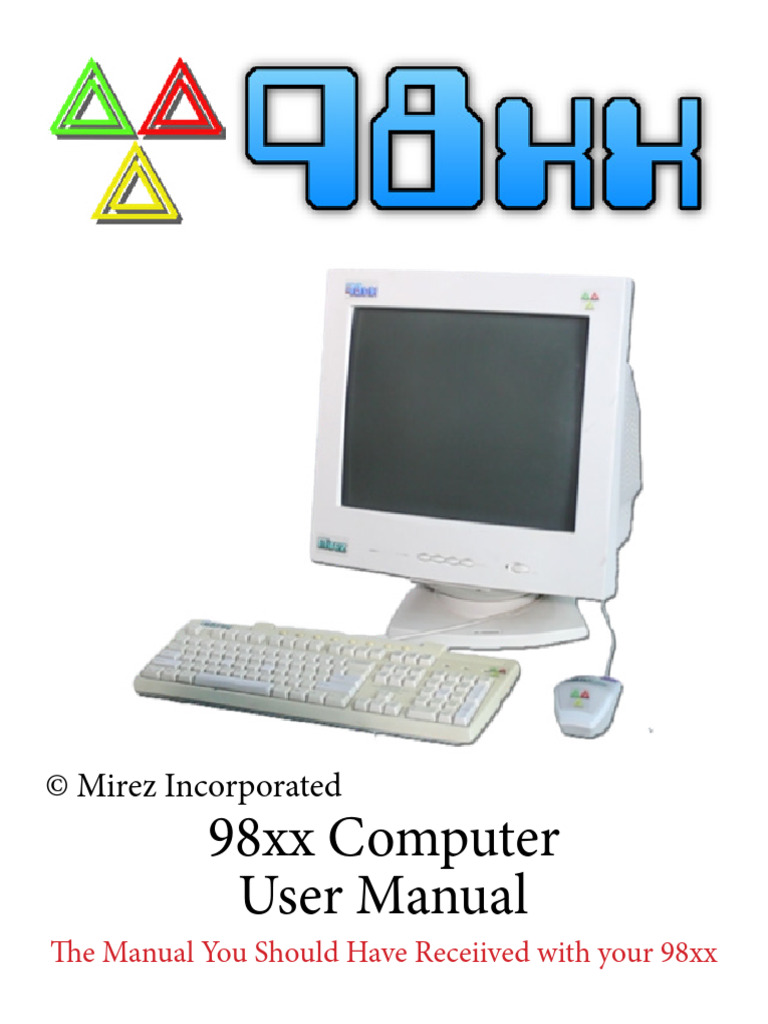 98xx_User_Manual | PDF | Video Game Platforms | Computing